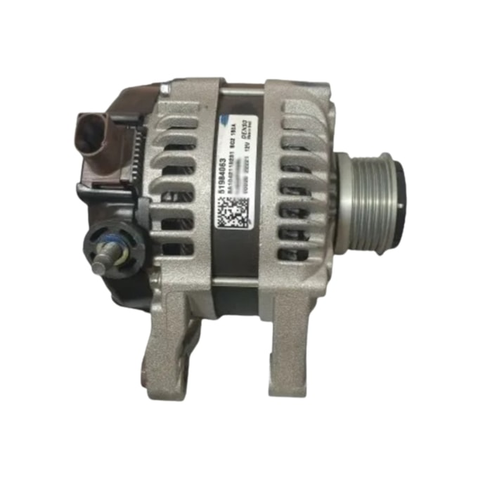 ALTERNADOR FIAT UNO TORO ARGO FLEX 150A 12V 1 PINO 51984063 - WS PARTS