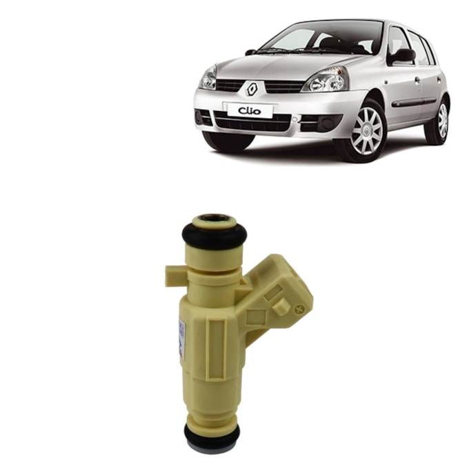 BICO INJETOR CLIO G2 1.0 16V HIPOWER 2005/2009 0280156231 - WS PARTS