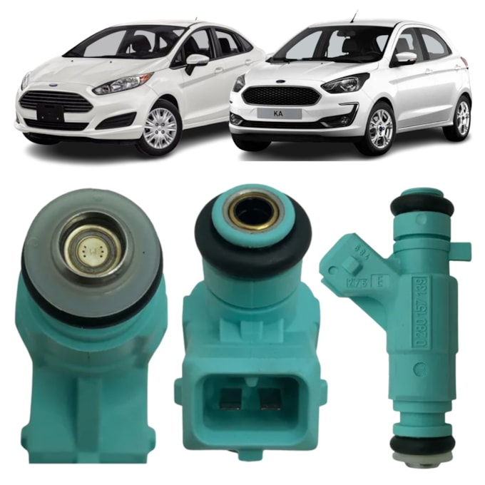 BICO INJETOR FORD KA NEW FIESTA FOCUS 2013 DIANTE 0280157139 - WS PARTS