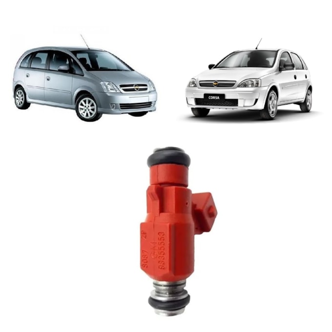 BICO INJETOR GM CORSA MONTANA MERIVA 1.4 ECONOFLEX 93355553 - WS PARTS
