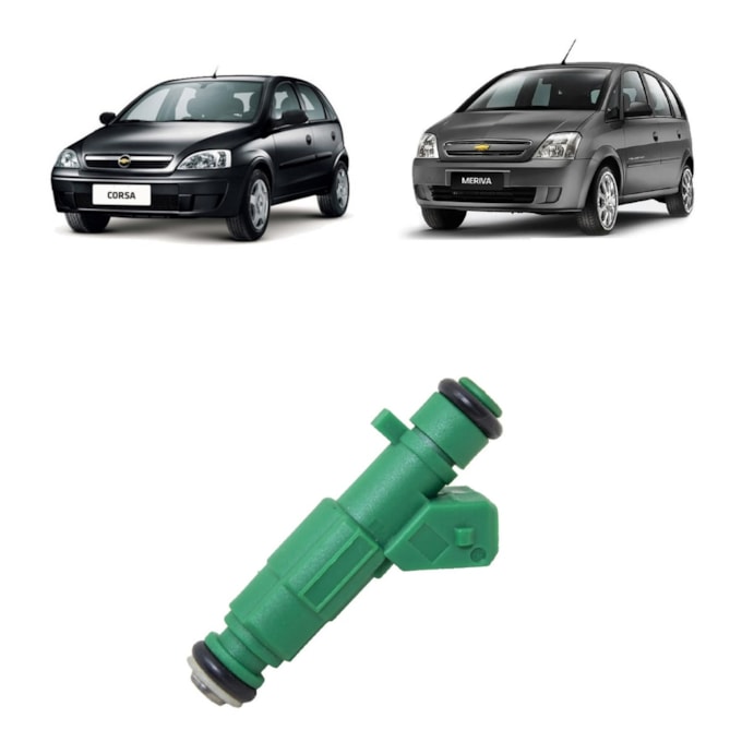 BICO INJETOR GM MERIVA MONTANA CORSA 1.8 8V FLEX 0280156214 - WS PARTS