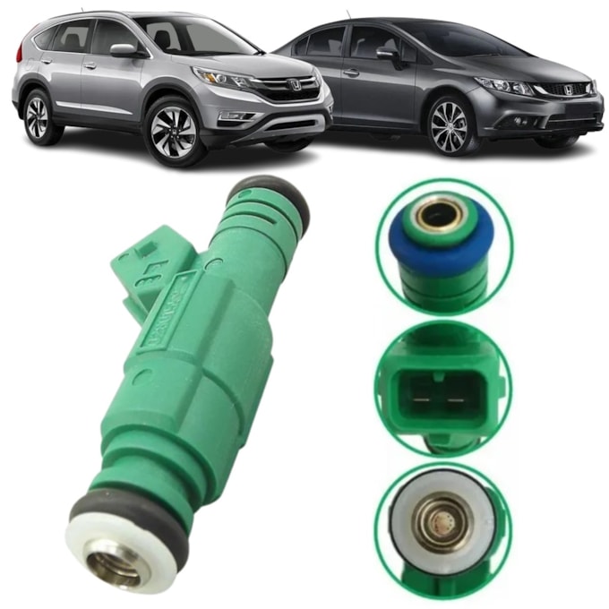 BICO INJETOR HONDA CRV CIVIC NEW CIVIC 2.0 16V 13 0280157147 - WS PARTS