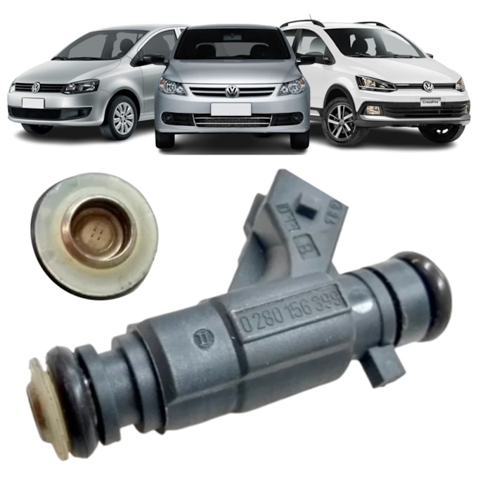 BICO INJETOR VW GOL FOX CROSSFOX 1.6 8V FLEX 0280156399 - WS PARTS