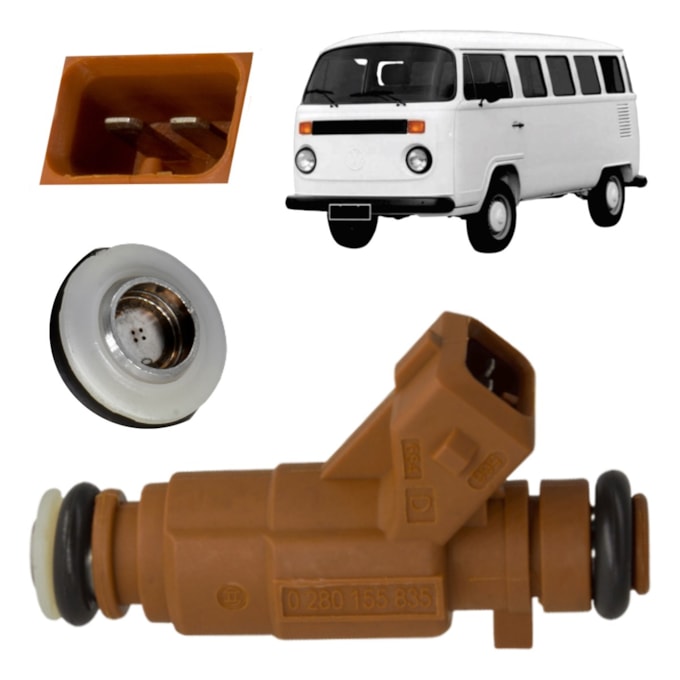 BICO INJETOR VW KOMBI GASOLINA 1.6 MI 1997-2005 - 0280155835 - WS PARTS