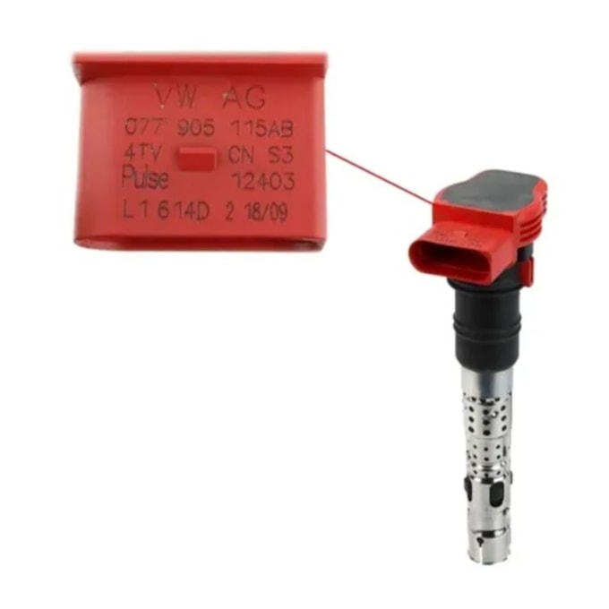 BOBINA IGNIÇÃO TIGUAN A3 A4 A5 PASSAT JETTA 2.0 DE 2005-2015 - WS PARTS