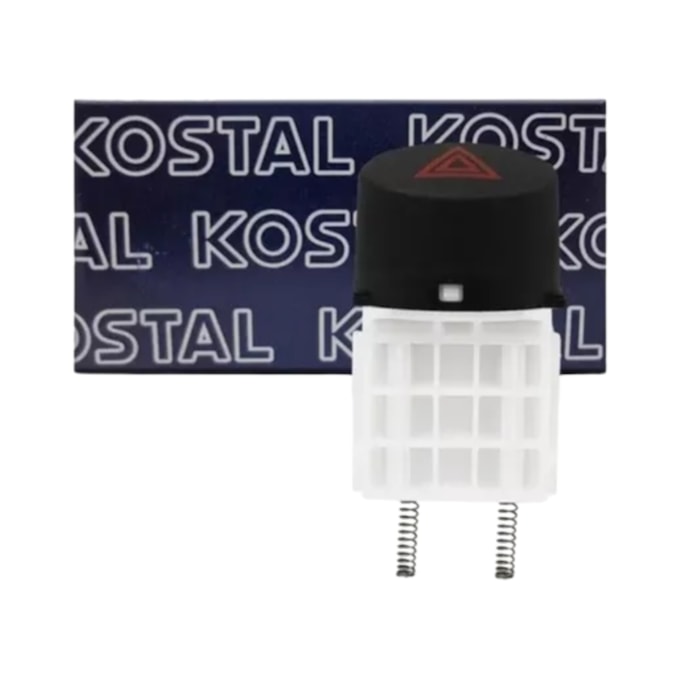 BOTAO LUZ DE EMERGENCIA FIAT UNO PALIO FIRE - KOSTAL 12057061 - WS PARTS