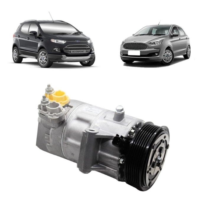 COMPRESSOR AR CONDICIONADO FORD ECOSPORT 2017... KA 2014/21 - WS PARTS