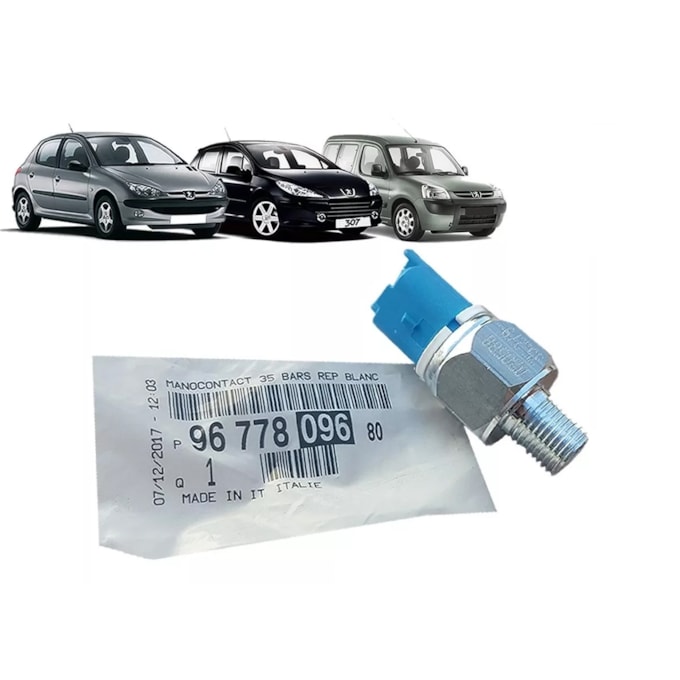 INTERRUPTOR PRESSÃO DIREÇÃO HIDRÁULICA PEUGEOT 206 207 306 - WS PARTS