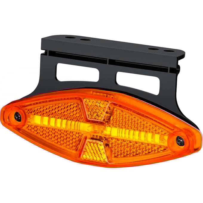 LANTERNA LATERAL LED BIVOLT COM SUPORTE SINALSUL 20562AM - WS PARTS