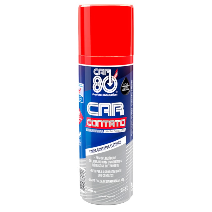 LIMPA CONTATO ELETRICO SPRAY P/ ELETRONICOS CAR80 CARCONTATO - WS PARTS