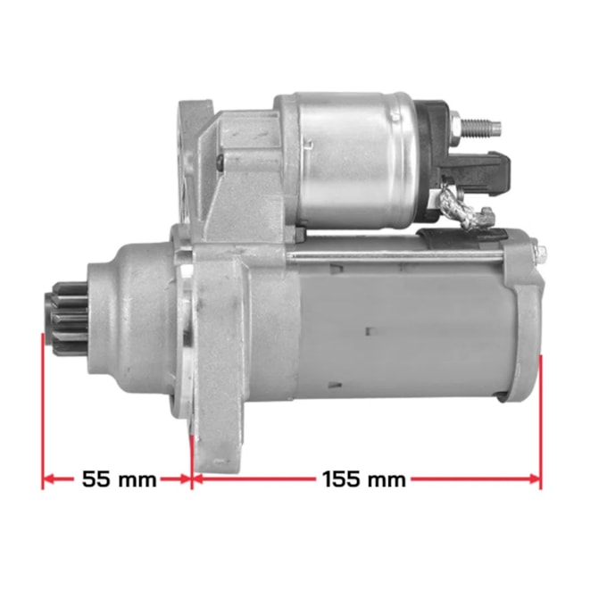 MOTOR PARTIDA GOL SAVEIRO FOX G5 G6 TSC10R7 D7ES6 11 DENTES - WS PARTS