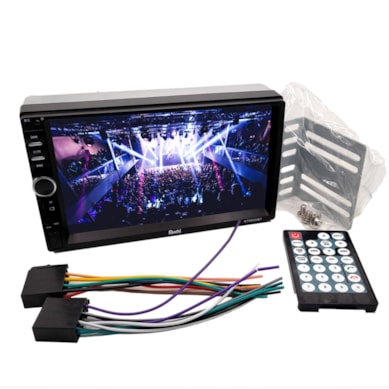 RADIO MP5 CENTRAL MULTIMIDIA 7" C/ BLUETOOTH USB MP3 SD FM - WS PARTS