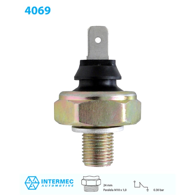 SENSOR ÓLEO CEBOLINHA 0.30BAR FORD JAC SEAT VW INTERMEC 4069 - WS PARTS