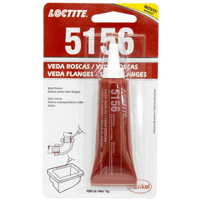 VEDA FLANGE 5156 VEDA ROSCA 15G - LOCTITE LOC2679364 - WS PARTS